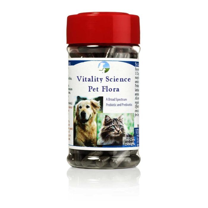 Pet Flora, Dog Probiotics Supplement | Vitality Science