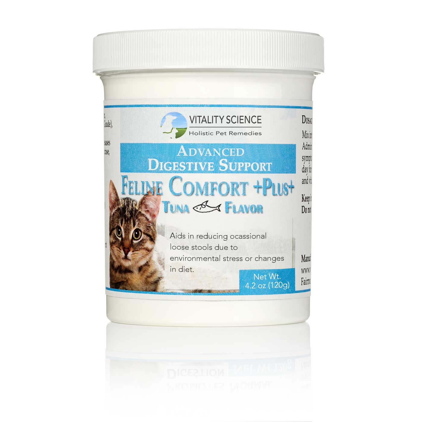 Digestive Support for Cats Feline Comfort Plus, Advanced | Vitality Science