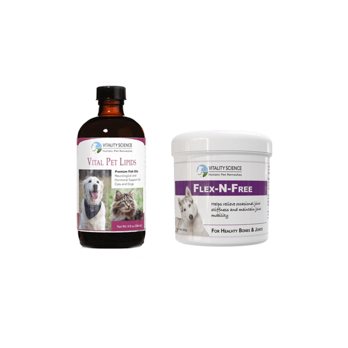 Joint health for dogs | Flex + Lipids Combo | Vitality Science